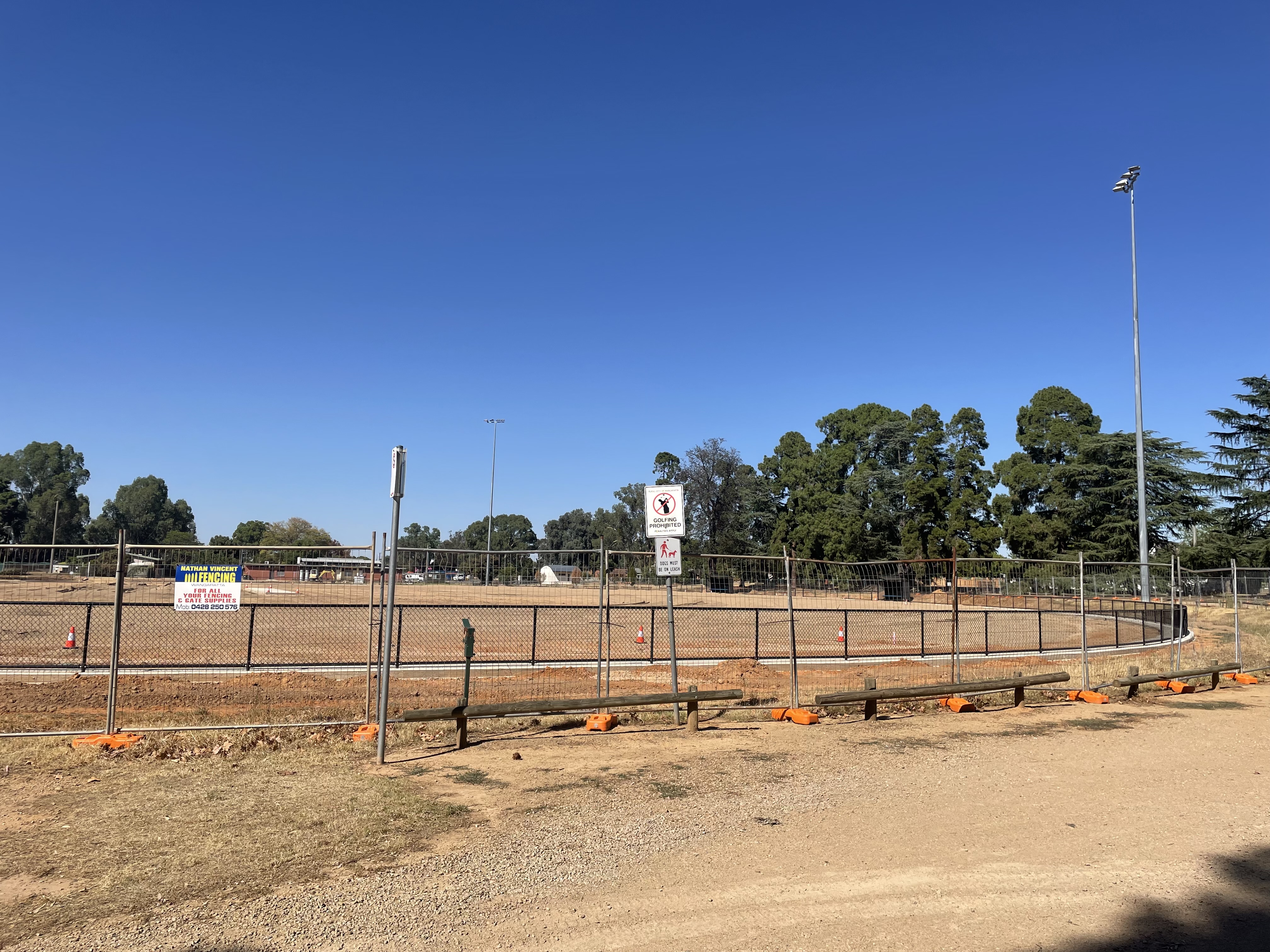 Wareena Park Oval Update - 102.1 & 93.3 Edge FM Wangaratta